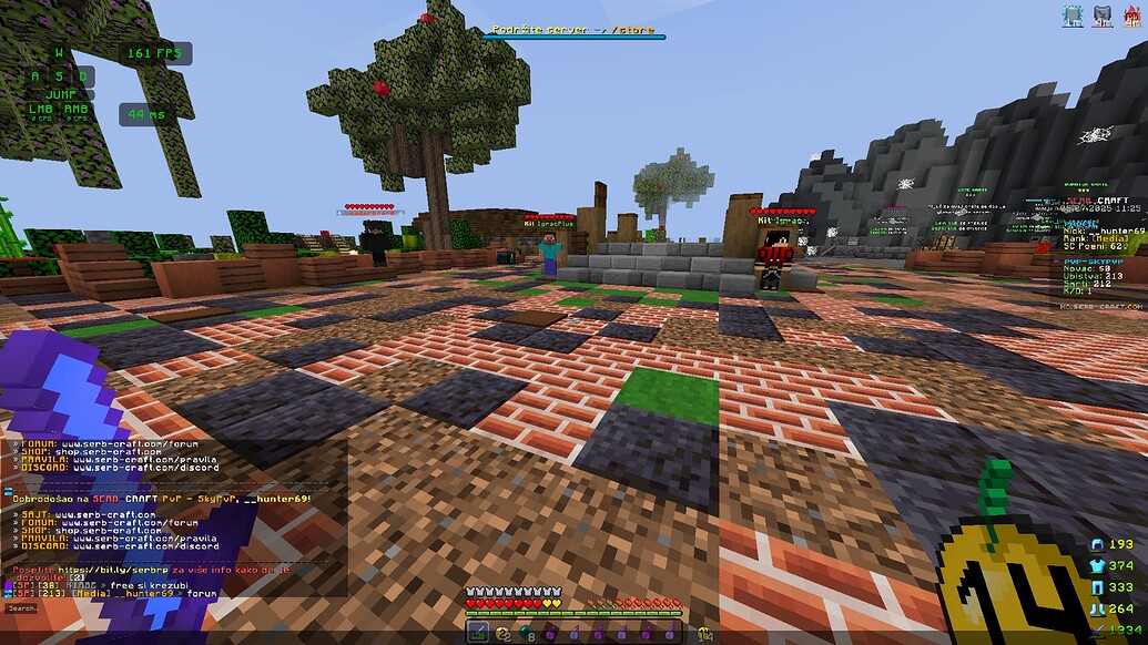 Prijava igraca K1RBE - Pregledane prijave - SERB-CRAFT Forum