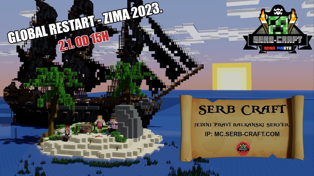 Global restart - ZIMA 2023. ️ - Obaveštenja - SERB-CRAFT Forum