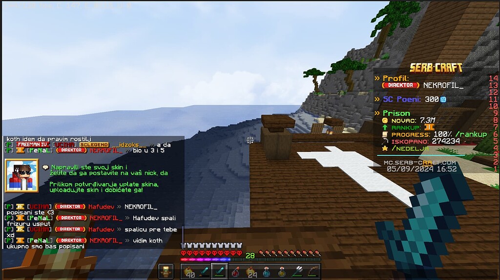 Hafudev mi preti da ce me spali - Pregledane prijave - SERB-CRAFT Forum