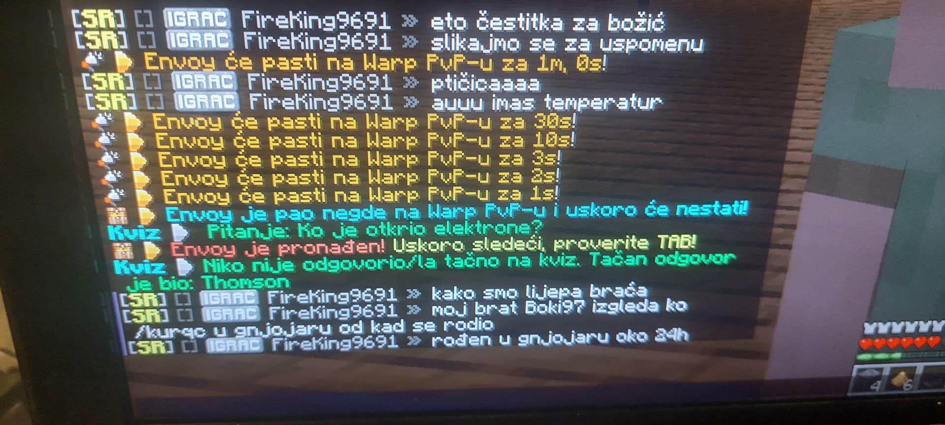 Prijava igraca FireKing9691 - Pregledane prijave - SERB-CRAFT Forum