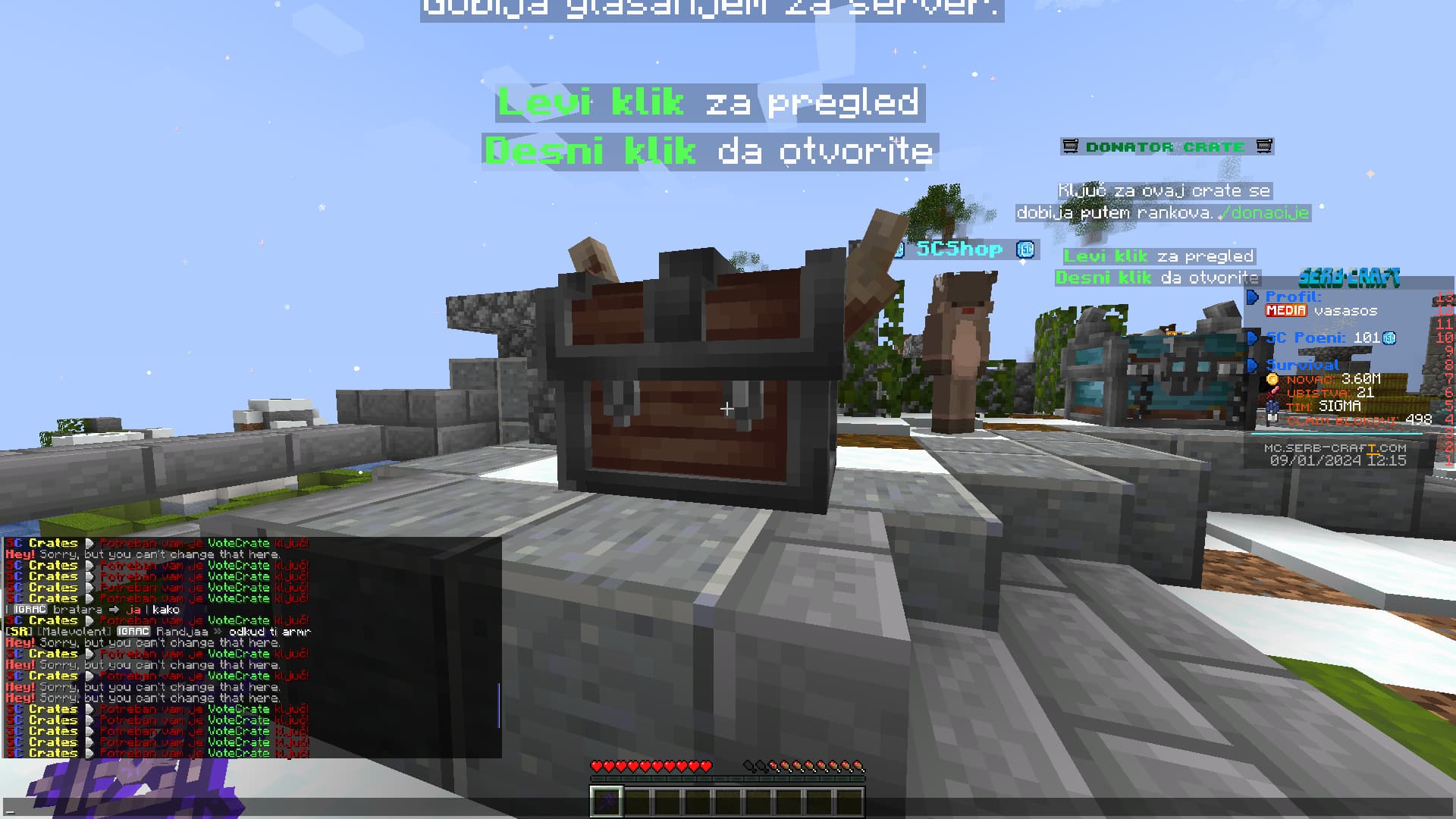 Prijava Igraca UnFazed - Pregledane prijave - SERB-CRAFT Forum