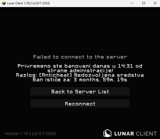 Select unban xd xd xd - Pregledani zahtevi - SERB-CRAFT Forum