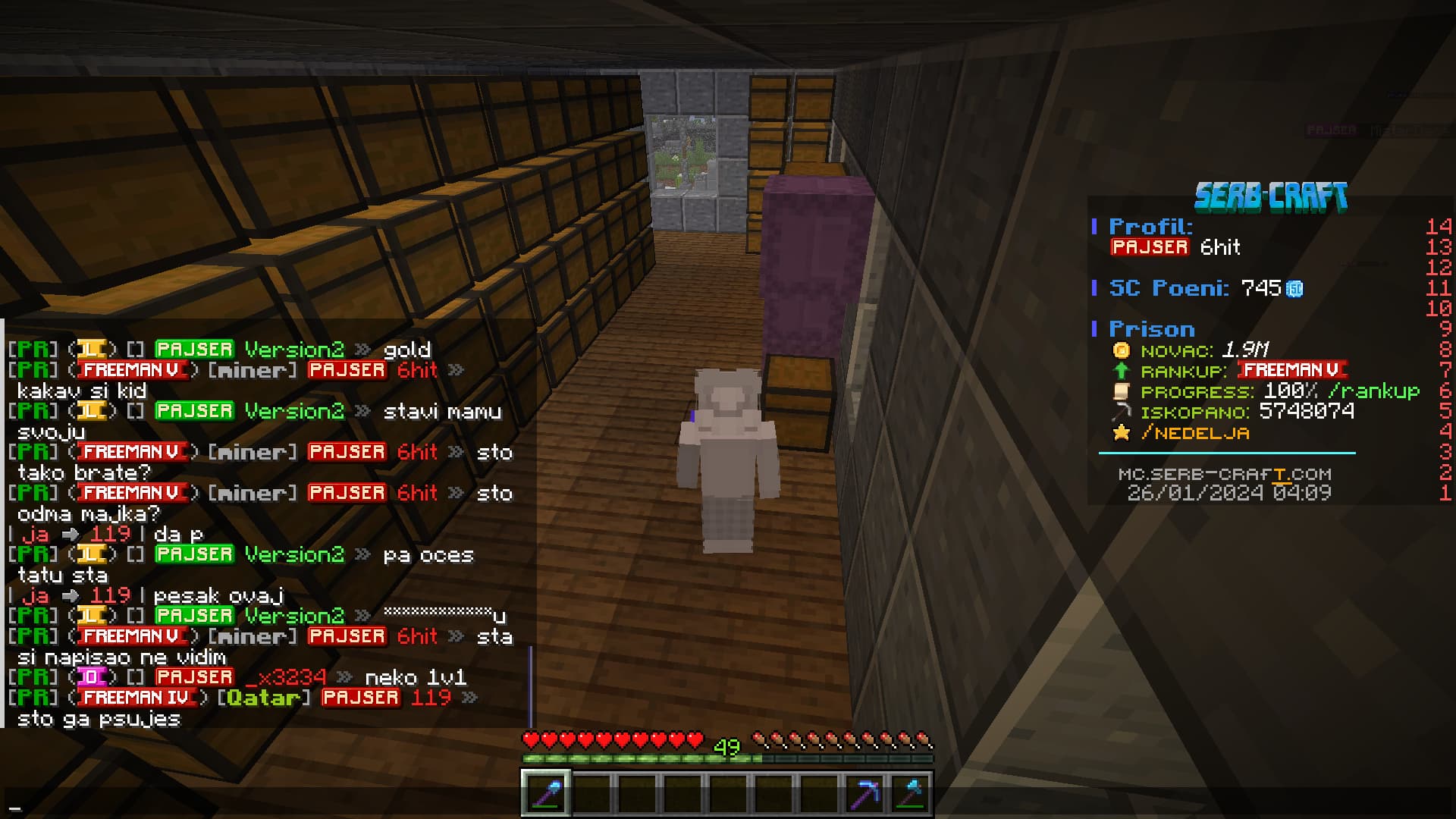 Prijava igraca Version2 1231 - Pregledane prijave - SERB-CRAFT Forum